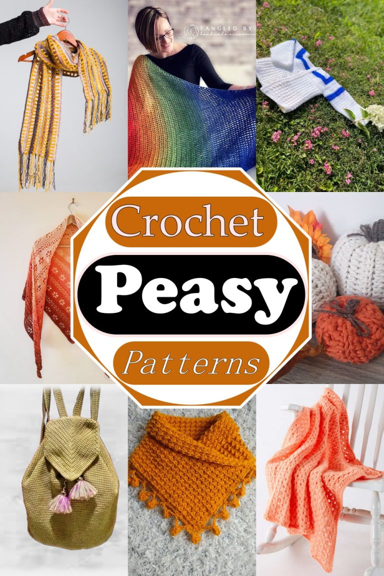 10 Free Crochet Peasy Patterns