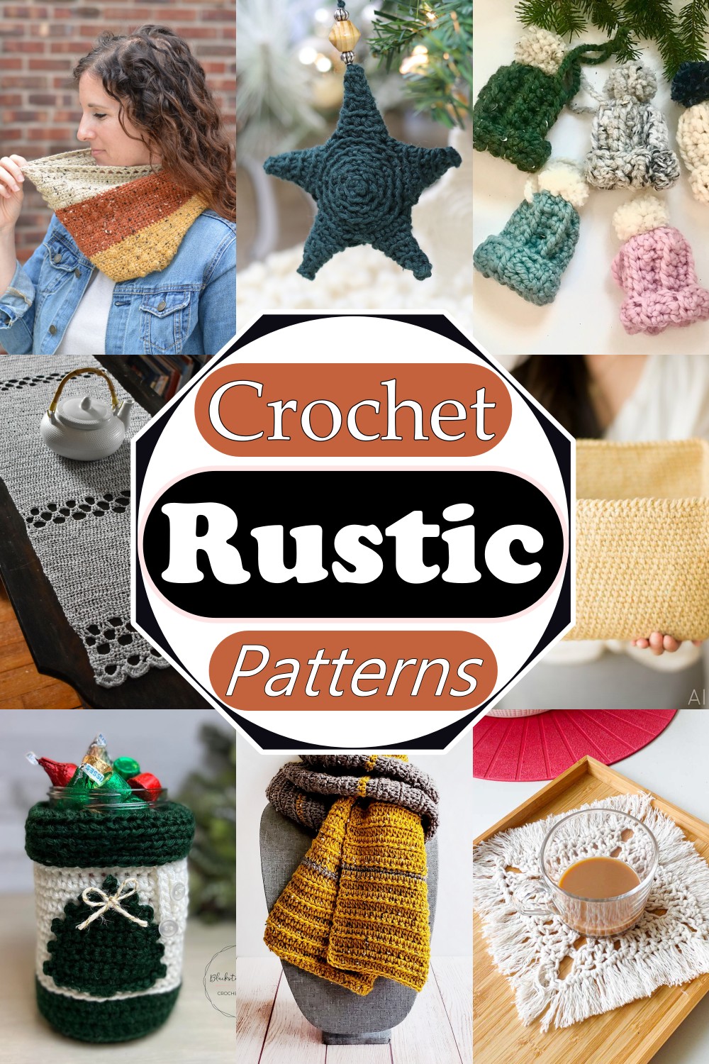 10 Impressive And Clever Free Crochet Rustic Patterns
