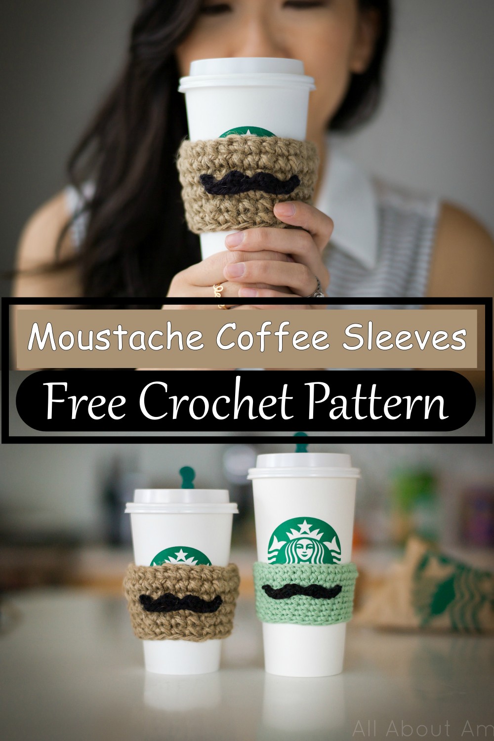 11 Crochet Moustache Patterns