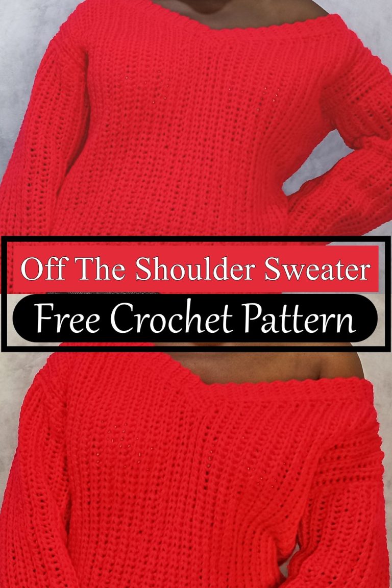 45 Crochet Sweater Patterns For Fall & Winter