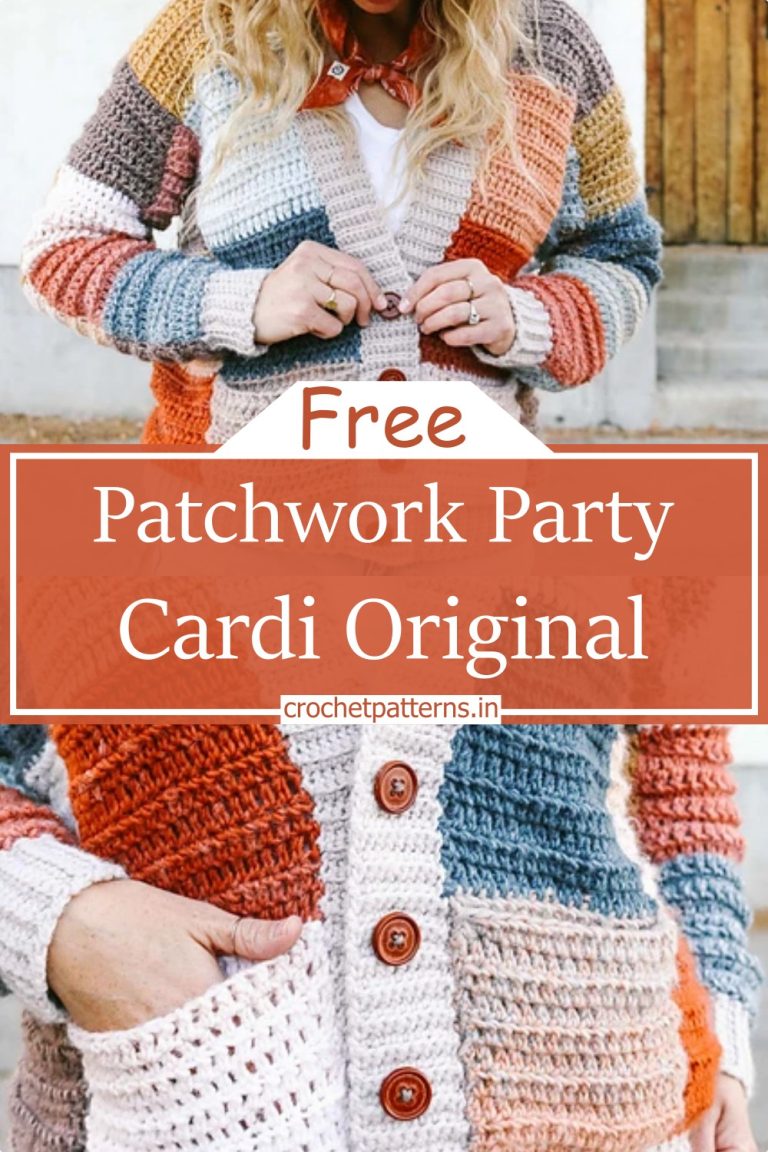 10 Crochet Patchwork Cardigan Patterns To Stay Warm