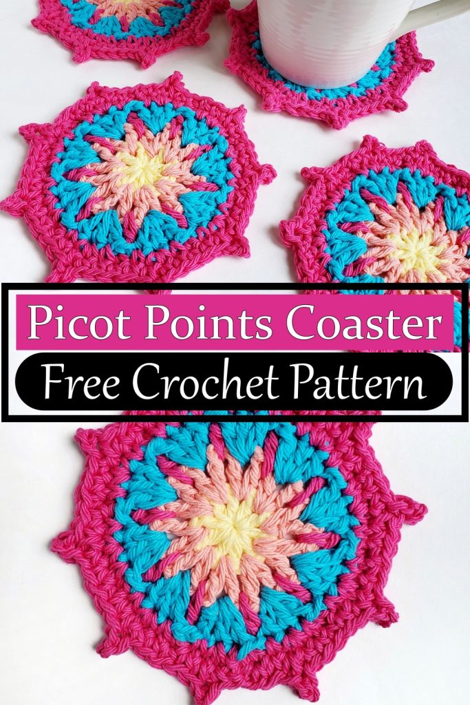 20 Free Crochet Picot Stitch Patterns For Stylized Items