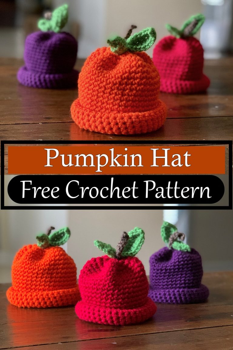 13 Crochet Pumpkin Hat Patterns For Halloween