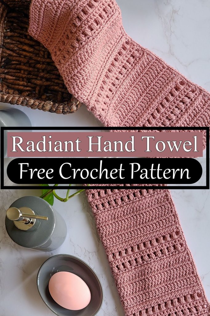 20 Free Crochet Hand Towel Patterns