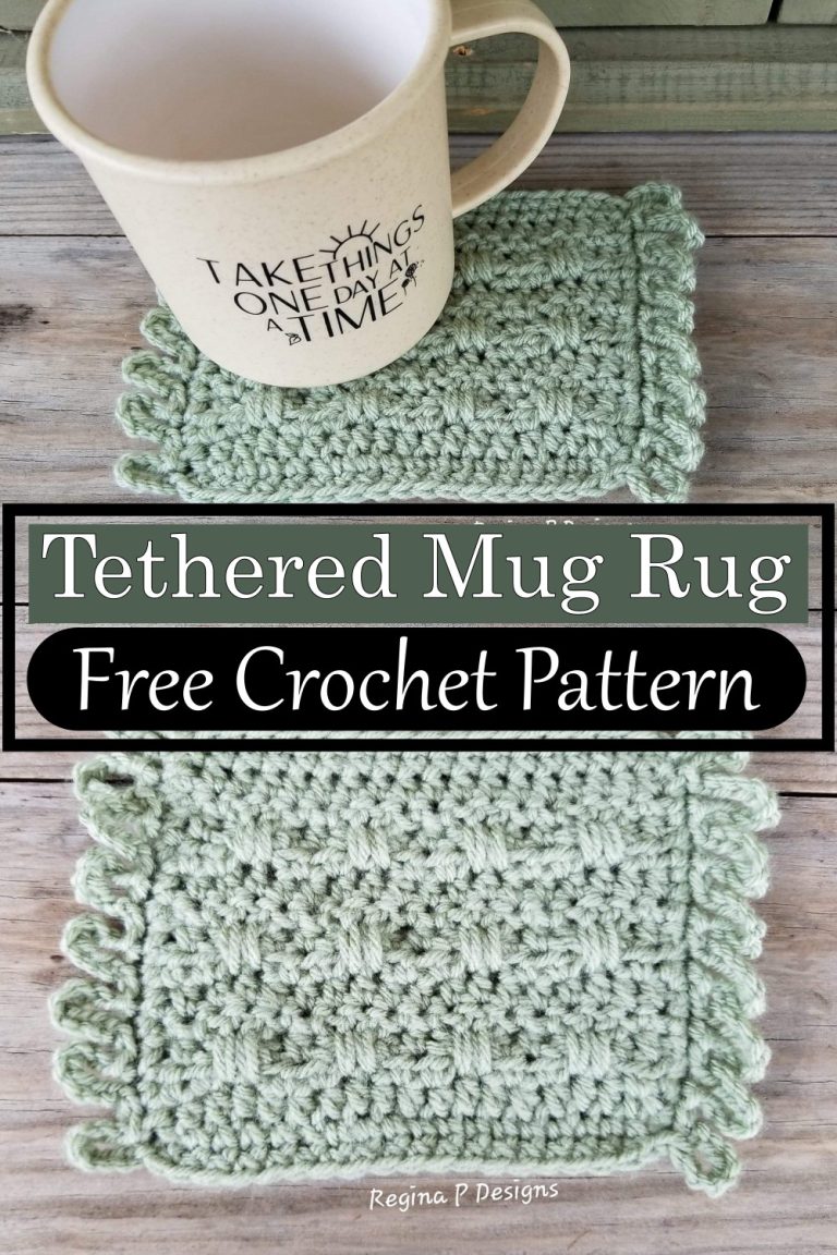 20 Free Crochet Mug Rug Patterns All Stylish & Functional Too!