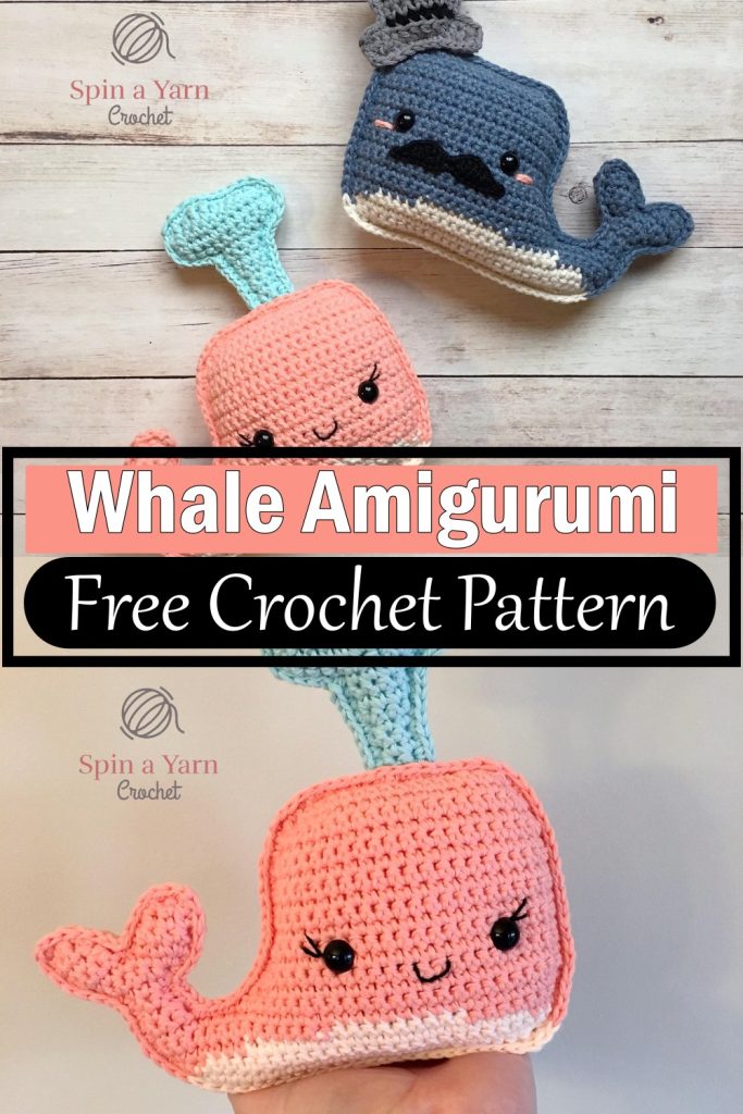 20 Crochet Whale Patterns - Amigurumi Pattern
