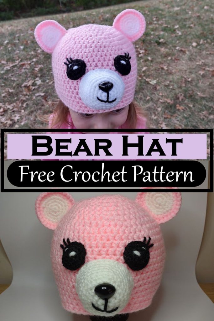 25 Crochet Bear Hat Patterns For Kids