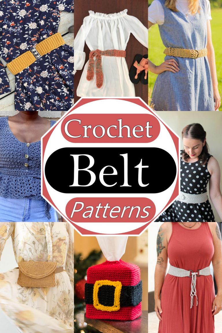 12 Free Crochet Belt Patterns For Beginners