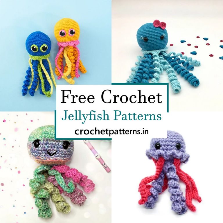 12 Crochet Jellyfish Patterns For Free