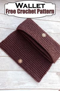 15 Free Crochet Wallet Patterns - Videos Tutorials