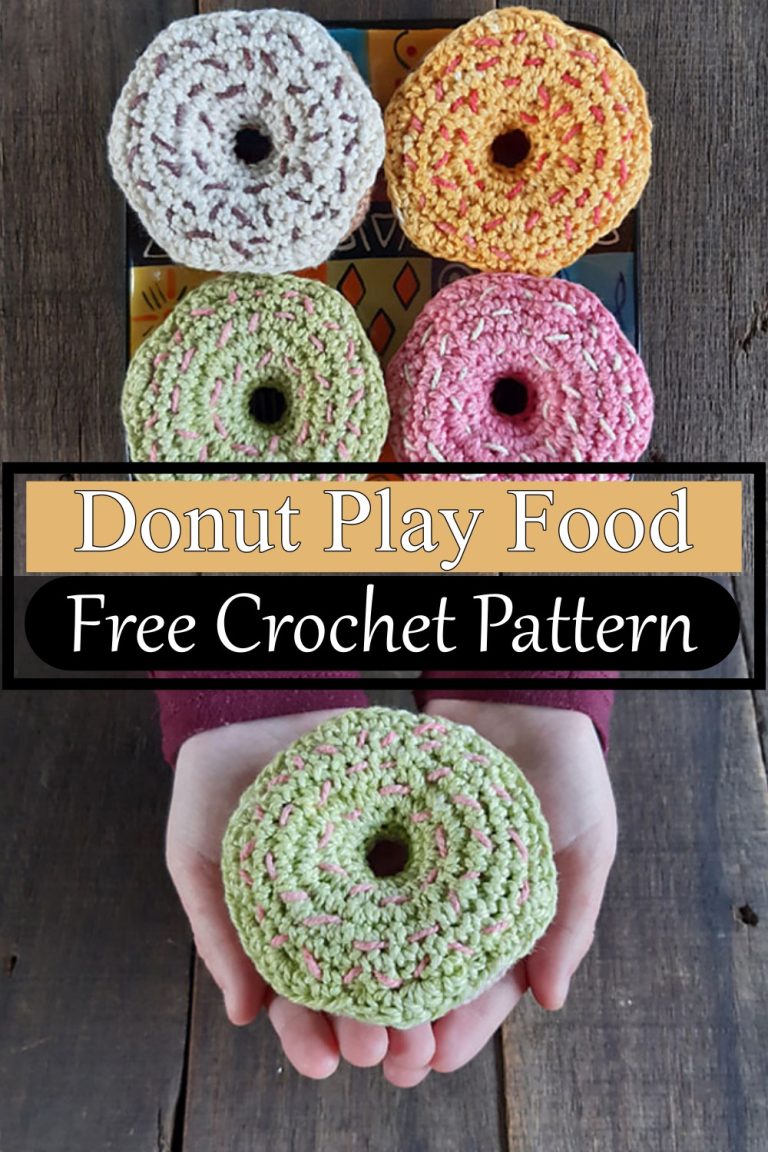 15 Free Crochet Donut Patterns For Gift Giving