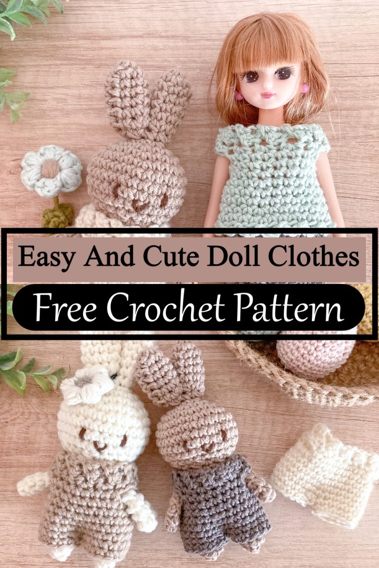 11 Beautiful Crochet Doll Clothes Patterns