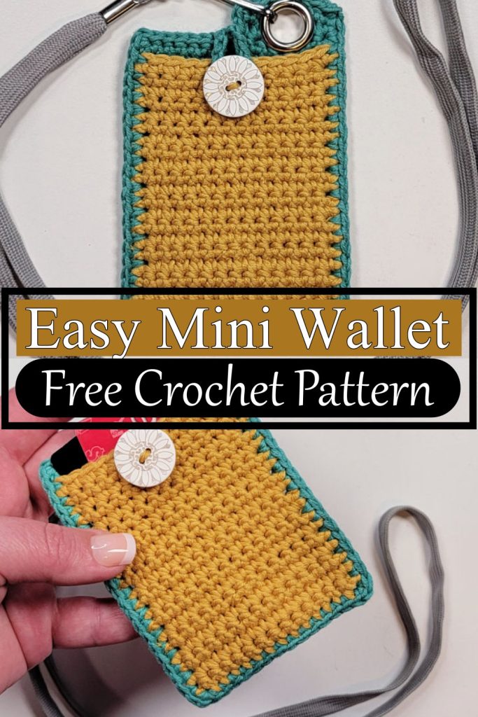 15 Free Crochet Wallet Patterns - Videos Tutorials