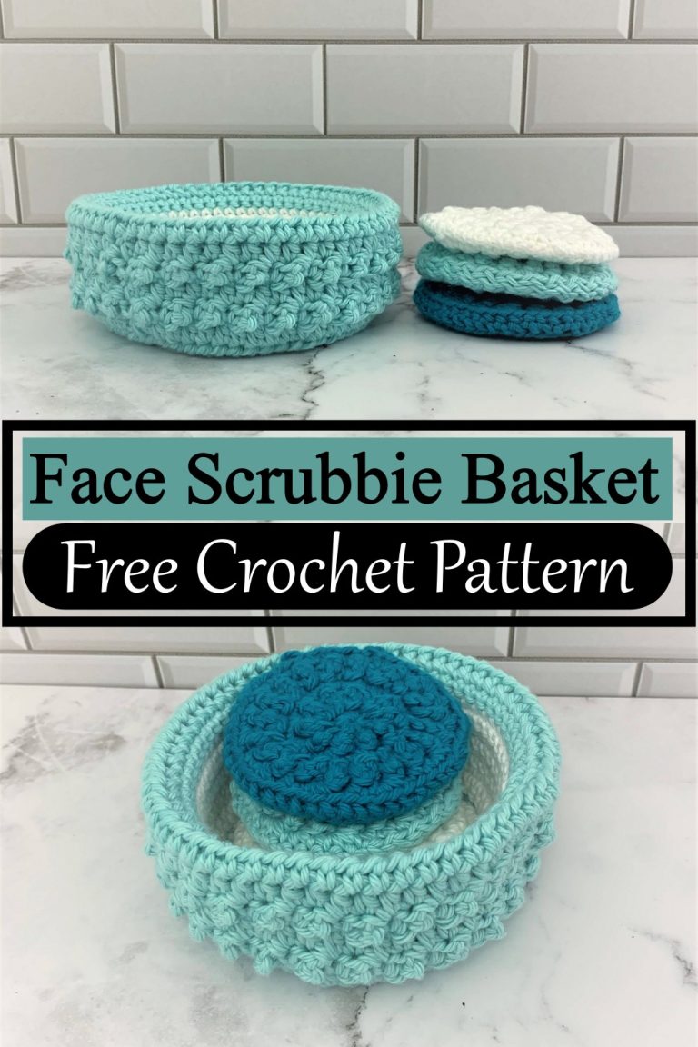 20 Free Crochet Face Scrubbies Patterns
