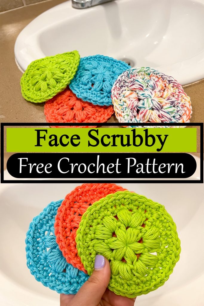 20 Free Crochet Face Scrubbies Patterns
