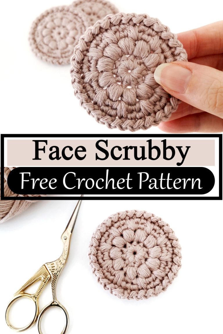 20 Free Crochet Face Scrubbies Patterns