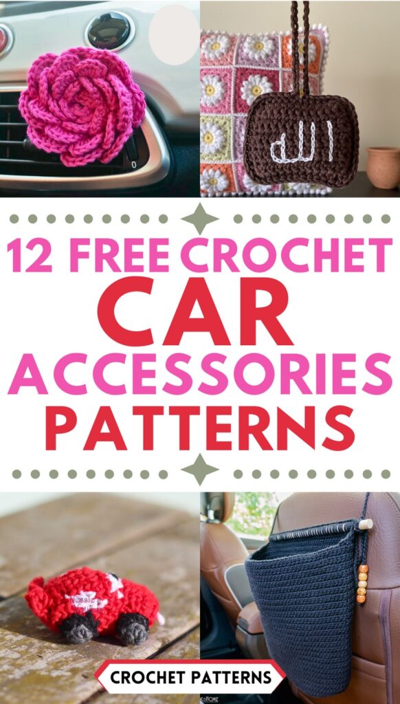 12 Crochet Car Accessories Patterns