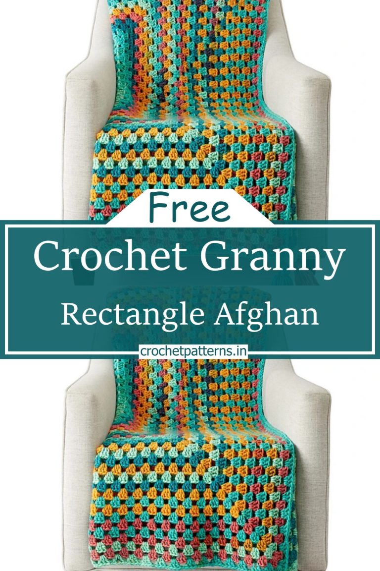 15 Free Crochet Rectangle Patterns