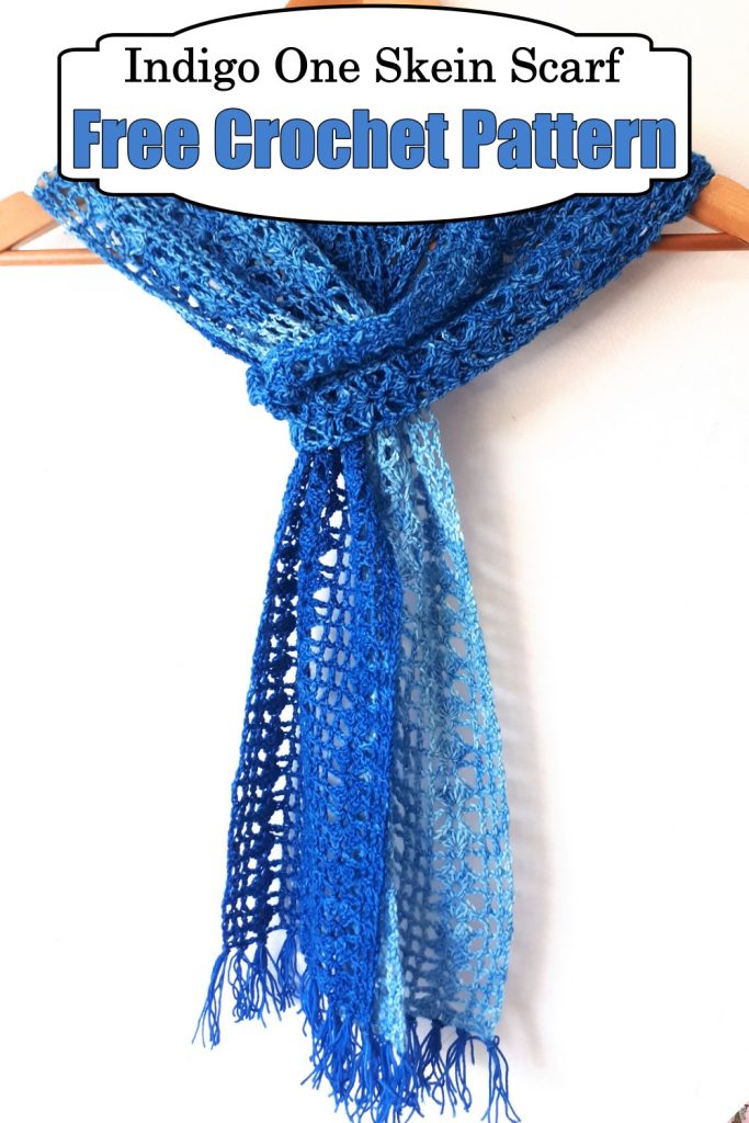 21 Crochet Lacy Scarf Free Patterns