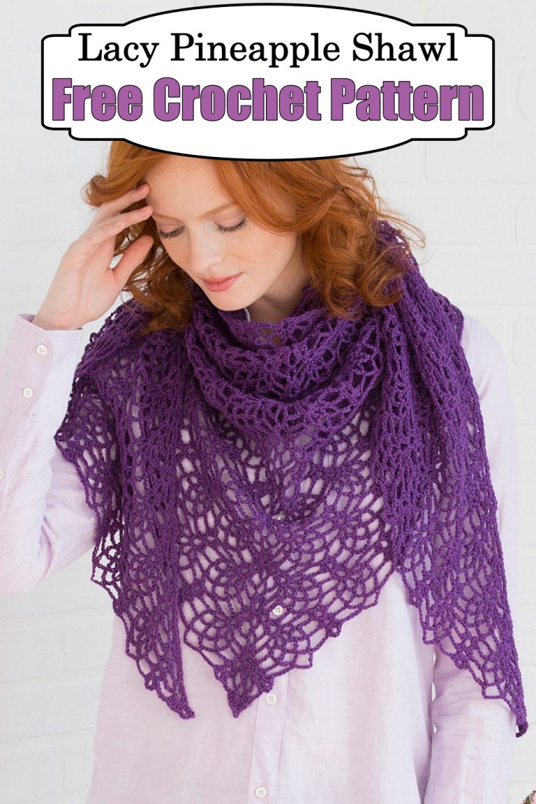 21 Crochet Lacy Scarf Free Patterns