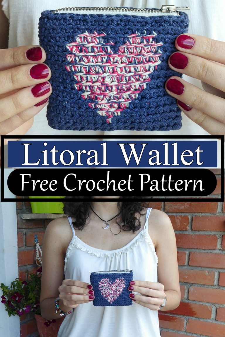 15 Free Crochet Wallet Patterns - Videos Tutorials
