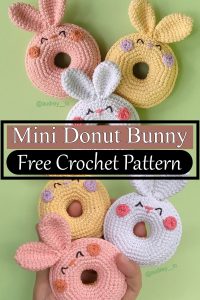 15 Free Crochet Donut Patterns For Gift Giving