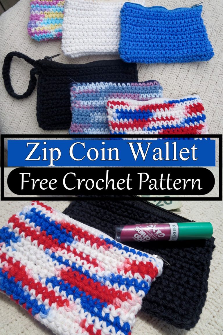 15 Free Crochet Wallet Patterns - Videos Tutorials