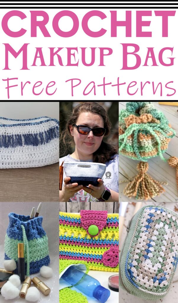 7 Crochet Makeup Bag Patterns For Storage