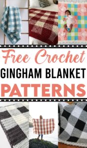 17 Crochet Gingham Blanket Patterns