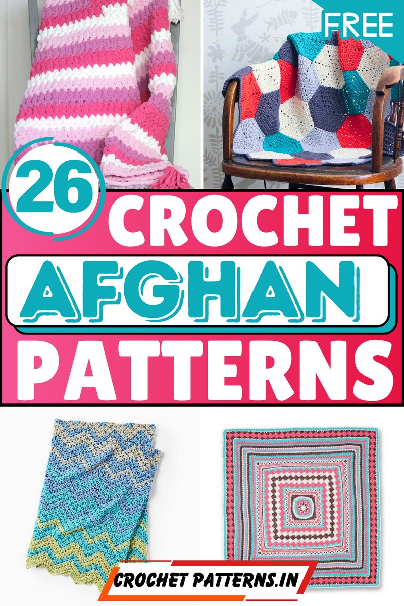 26 Free Crochet Afghan Patterns