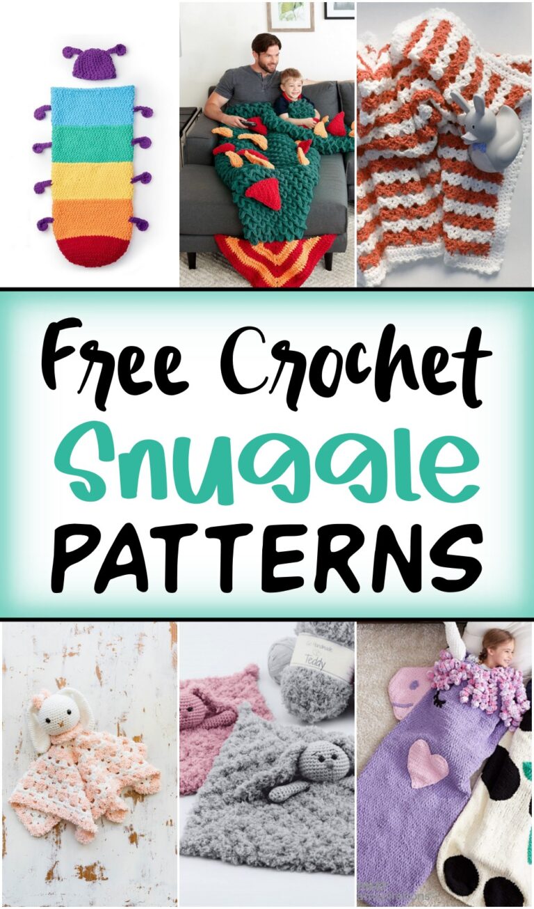 18 Mind-Blowing Free Crochet Snuggle Patterns