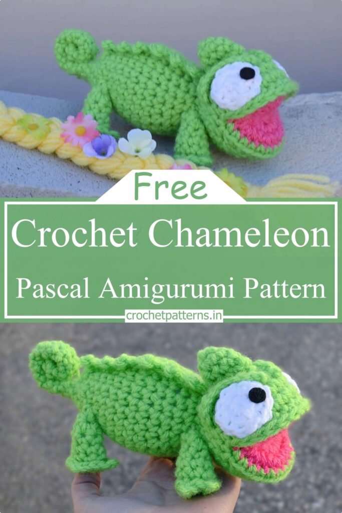 7 Free Crochet Chameleon Patterns (Fun & Creative)