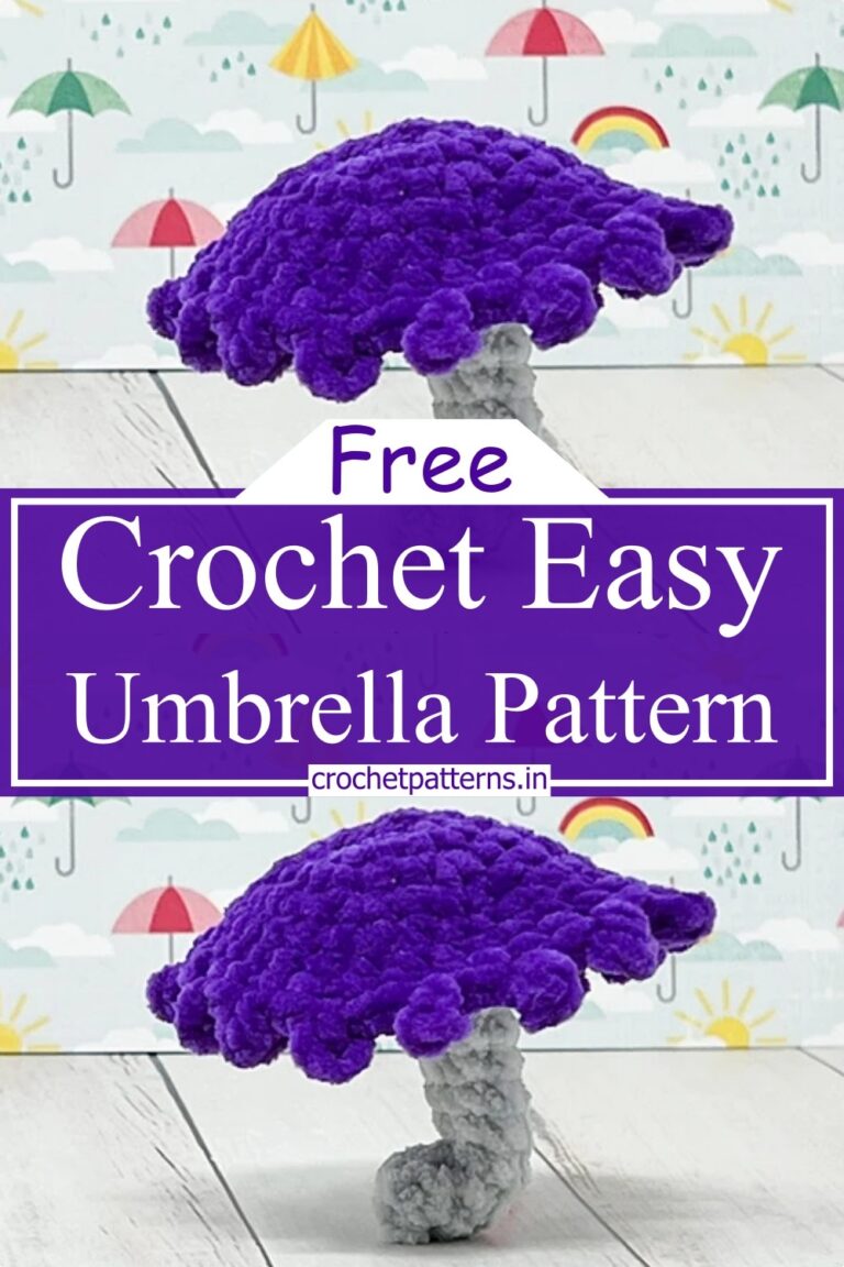 6 Free Crochet Umbrella Patterns For Everyone
