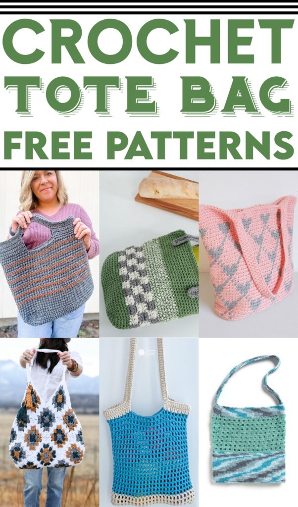 15 Crochet Tote Patterns - Free Crochet Patterns