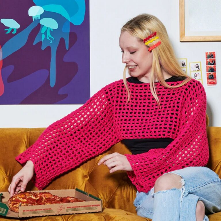 Free Patterns For Crochet Mesh Stitch Items For Summer!