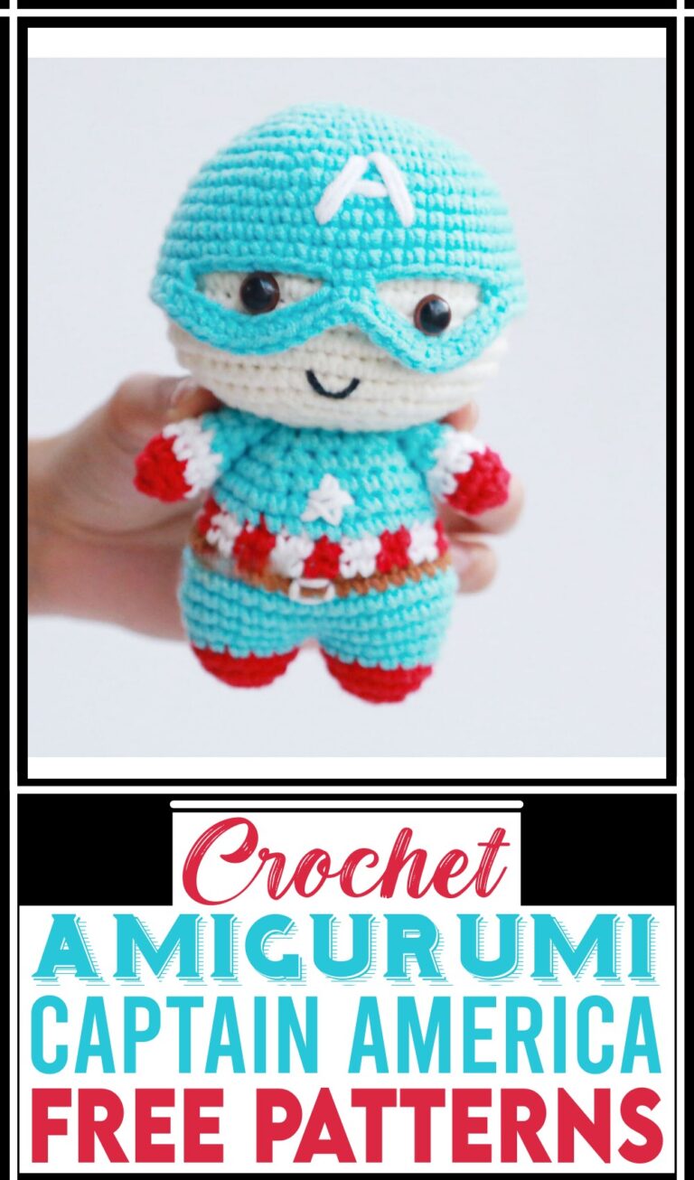 6 Crochet Captain America Patterns For Kid's Items
