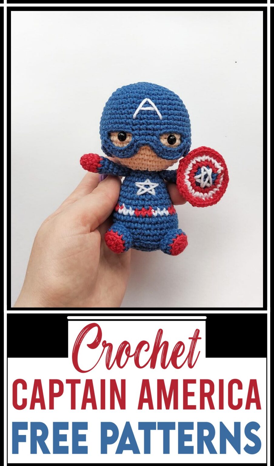 6 Crochet Captain America Patterns For Kid's Items