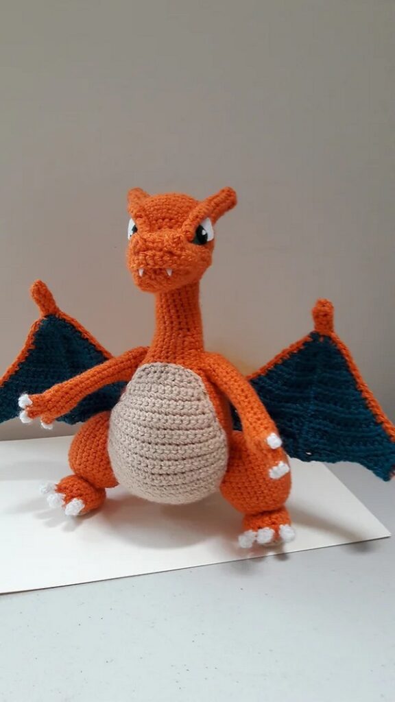 9 Free Crochet Charizard Patterns For Kids Amigurumi!