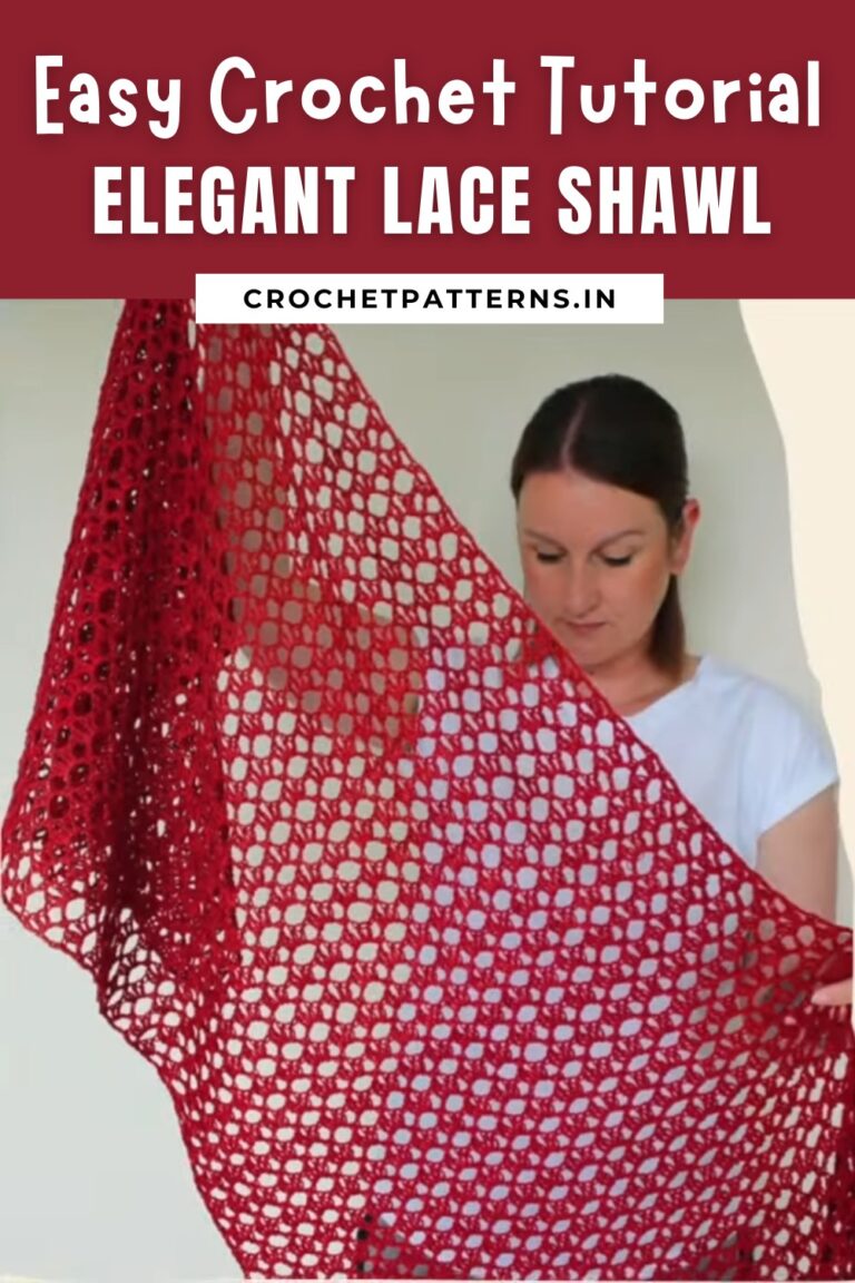30 Free Crochet Lace Shawl Patterns For All Skill Levels