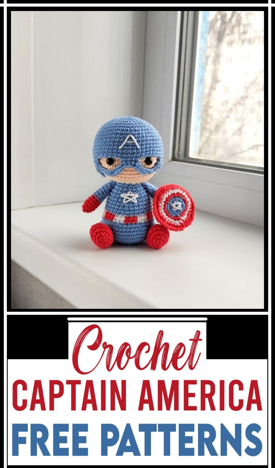 6 Crochet Captain America Patterns For Kid's Items