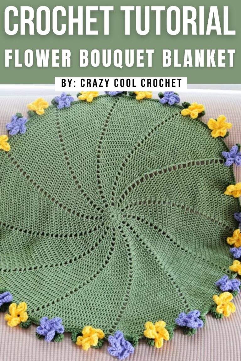 24 Free Crochet Flower Blanket Patterns