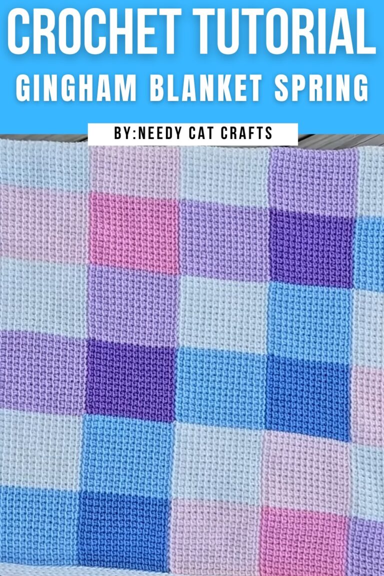 17 Crochet Gingham Blanket Patterns