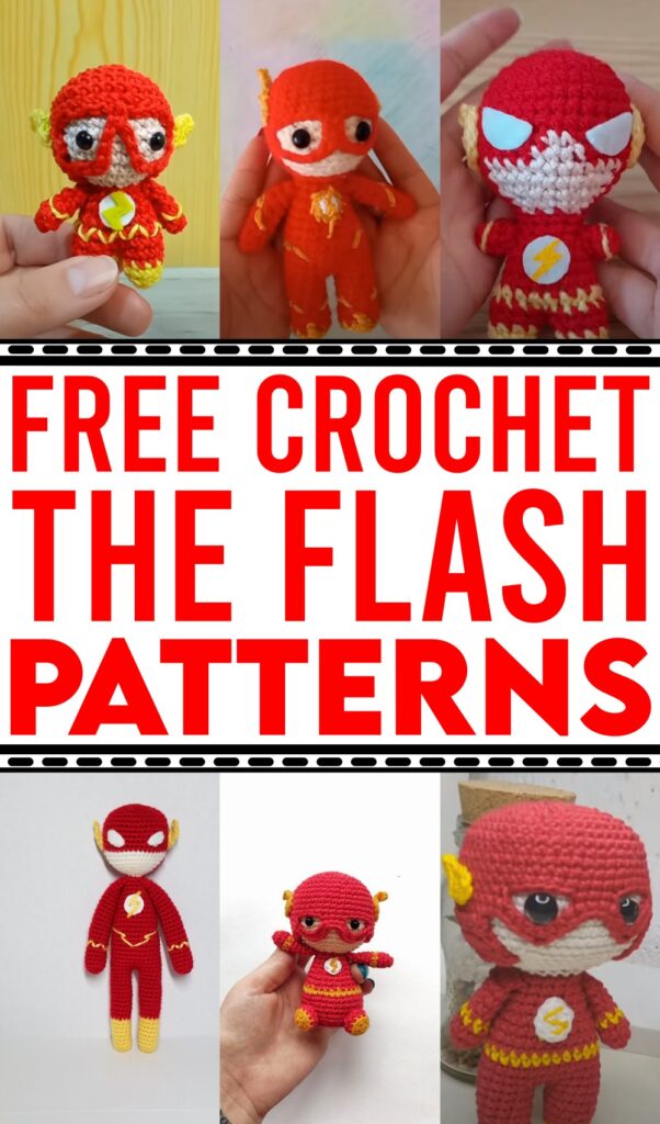 7 Free Crochet Flash Patterns For Superhero Doll