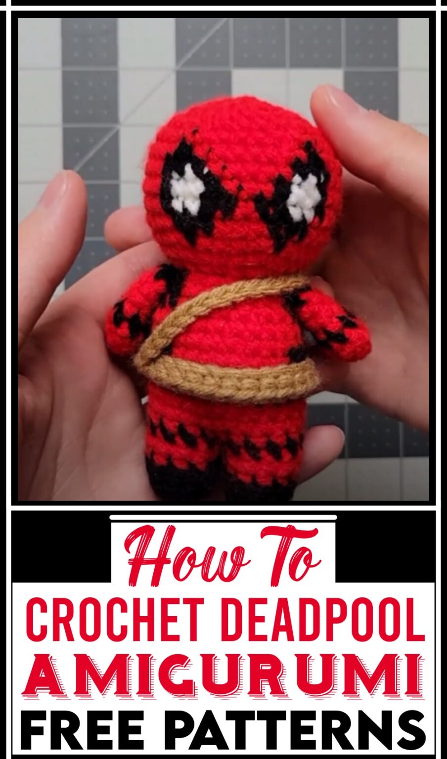 5 Free Crochet Deadpool Patterns For Humorous Dolls