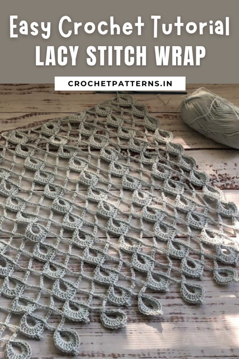 25 Free Crochet Wrap Patterns