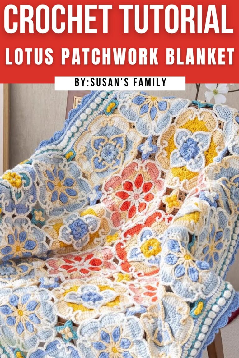 18 Crochet Patchwork Blanket Patterns