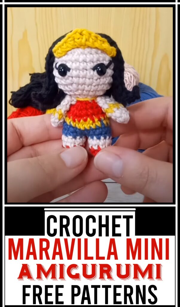 8 Tiny Crochet Wonder Woman Patterns