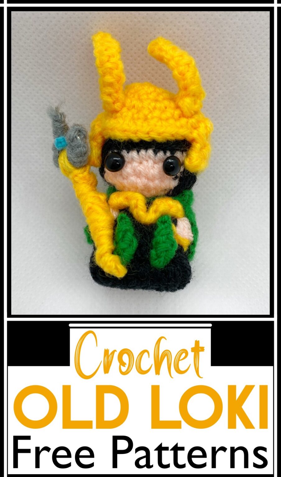 6 Free Crochet Loki Patterns For Headgear & Doll