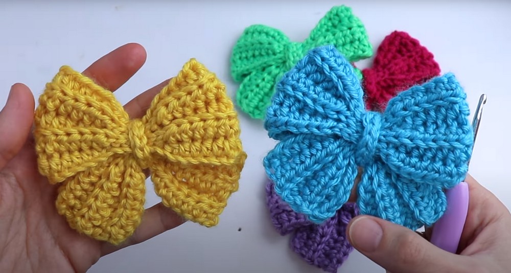 Crochet Bow Tie For Everyday Elegance