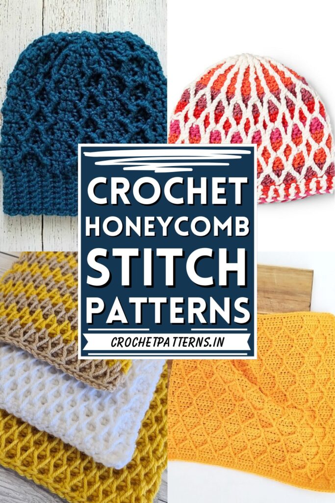 Modern Crochet Honeycomb Stitch Patterns